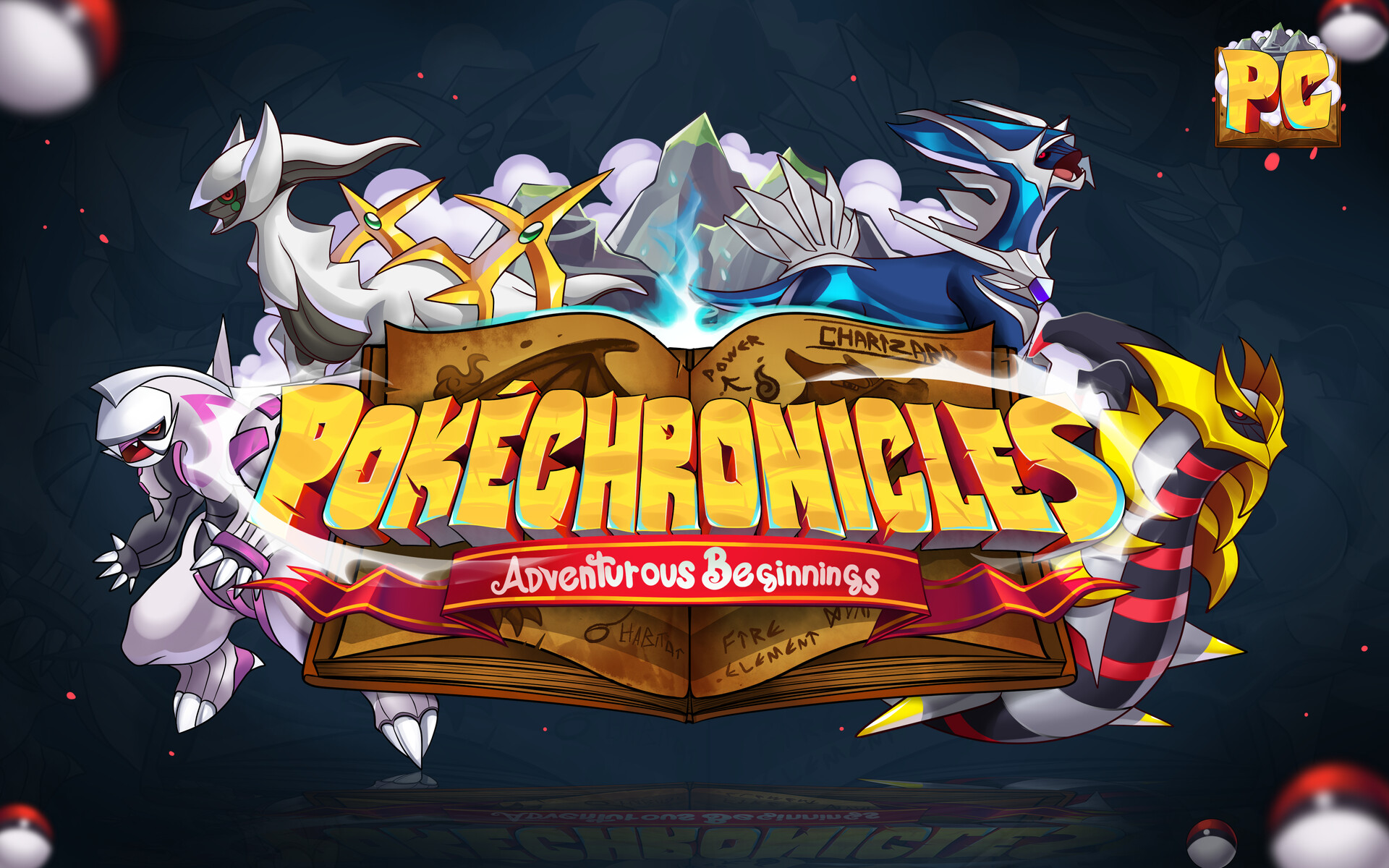 ArtStation - Pokemon Game Logo