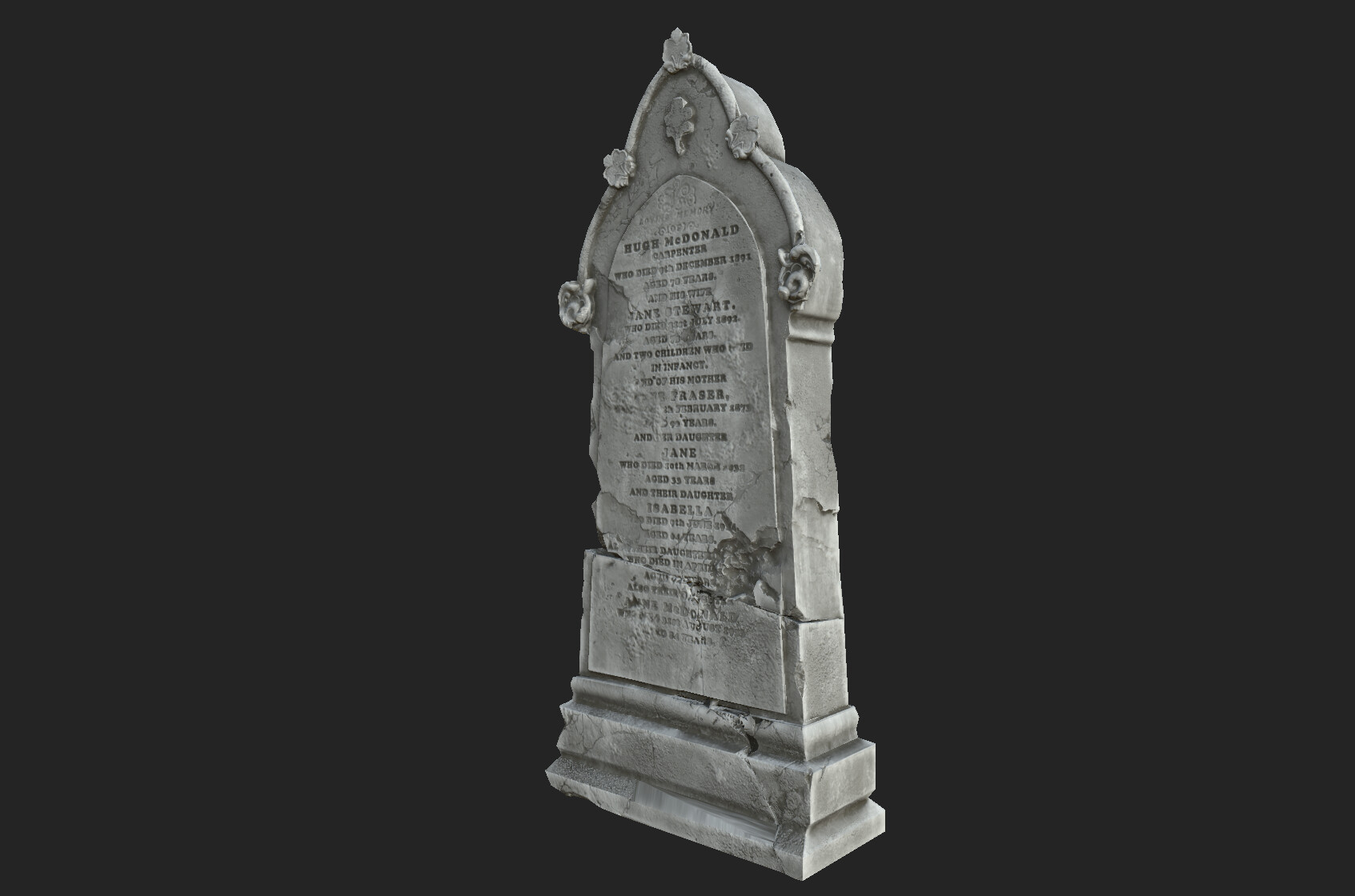 ArtStation - tombstone