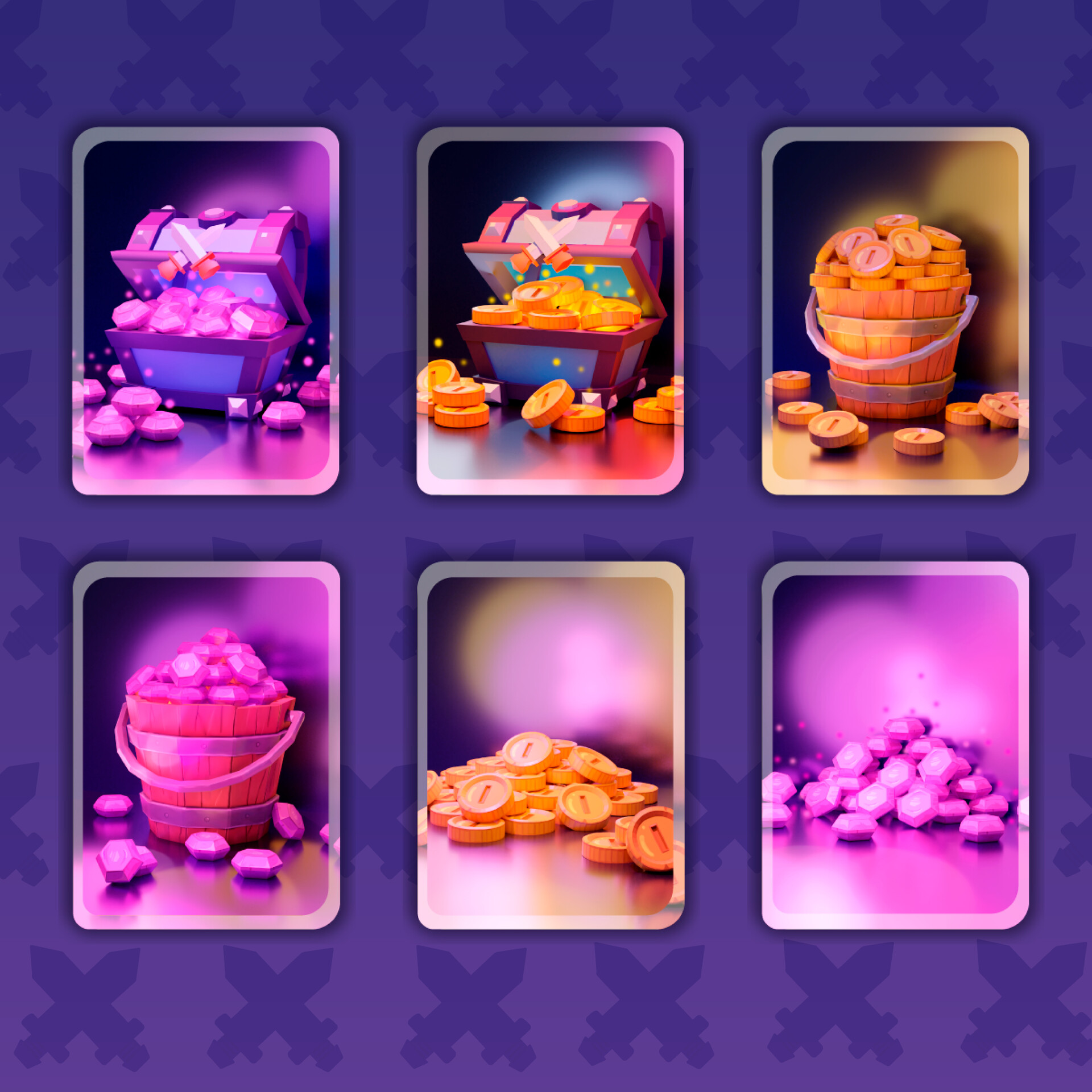 ArtStation - Resources Cards - Untime Clah