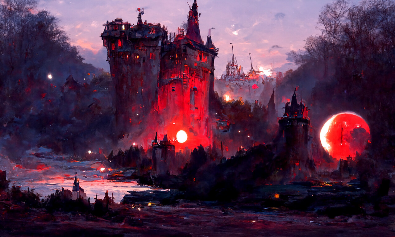 ArtStation - Another Design of the Dark Castle