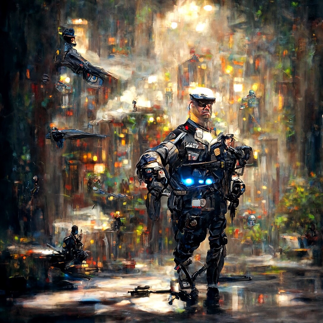 ArtStation - Cyber Police 👮‍♀️