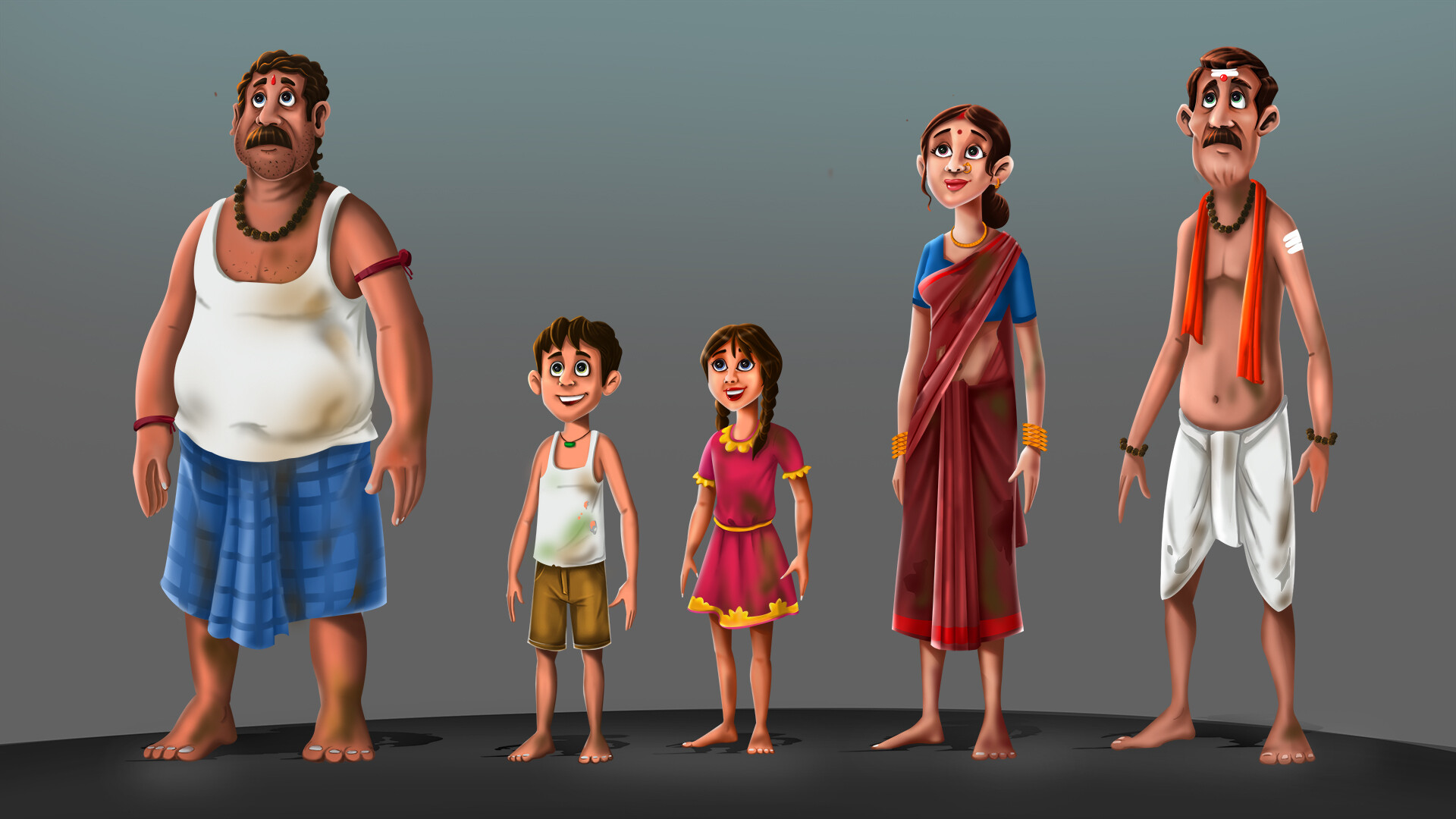 ArtStation - villagers