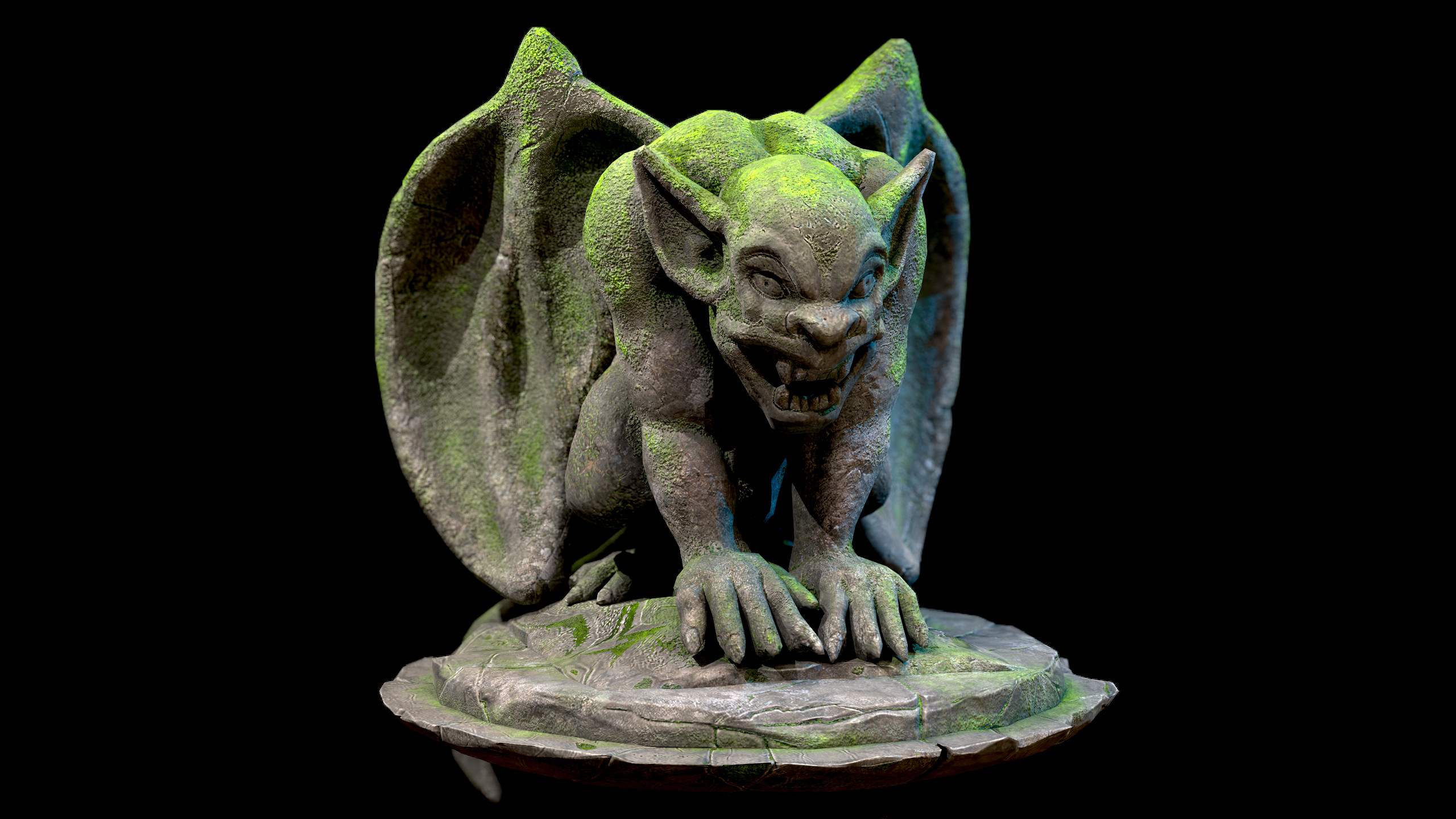 Gargoyle Statues Wallpaper