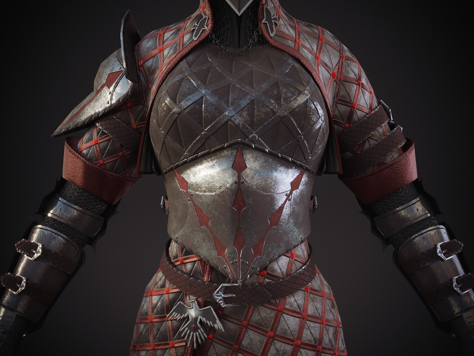 Kozakowy - Falka and Saskia Armors for Skyrim LE