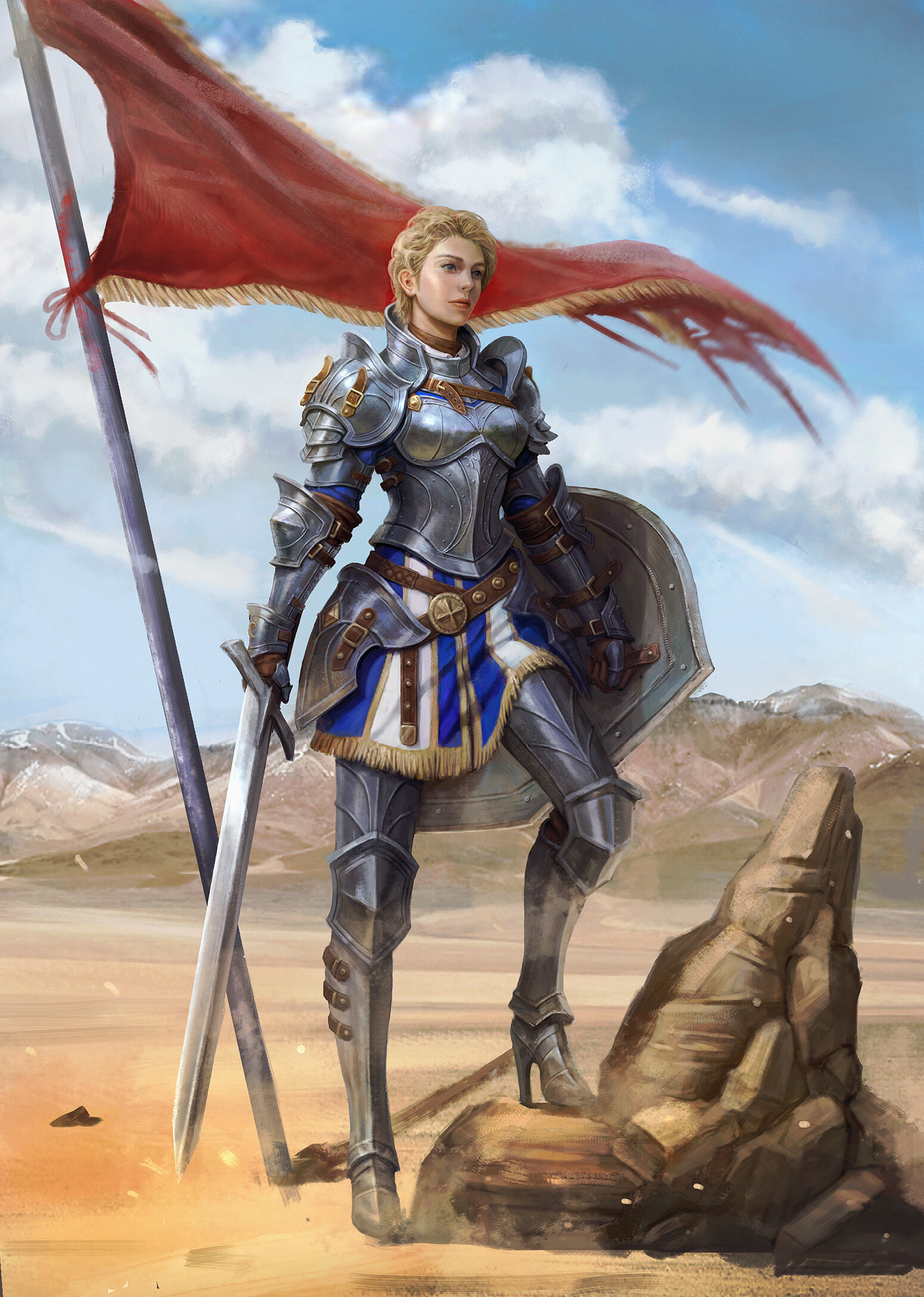ArtStation - woman knight ArtStation - woman knight