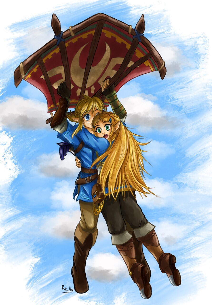 ArtStation - Legend of Zelda BOTW Fanart
