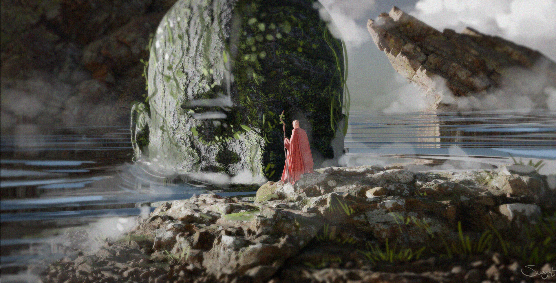 ArtStation - Monk's Path