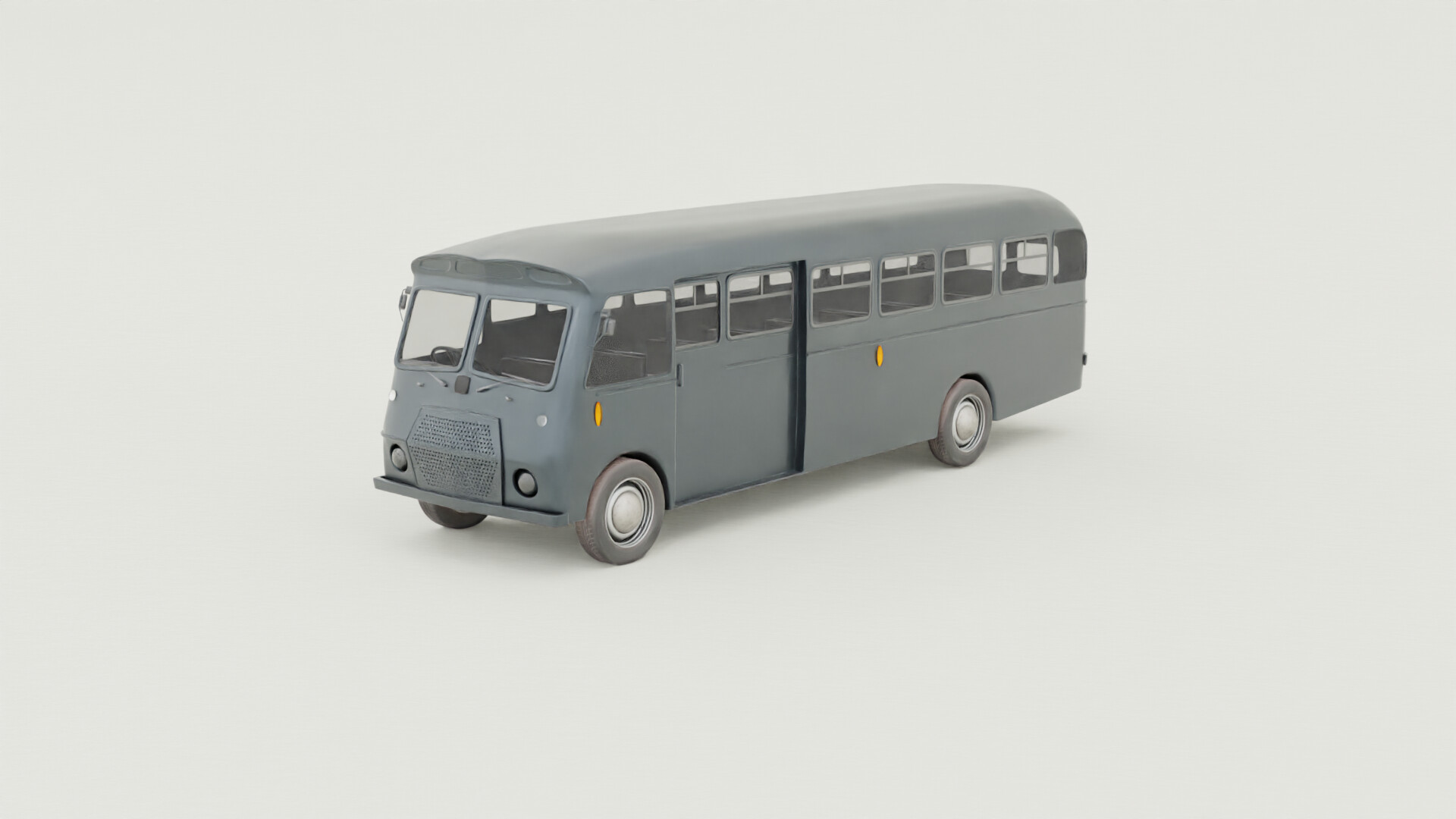 ArtStation - Bedford Bus SB3