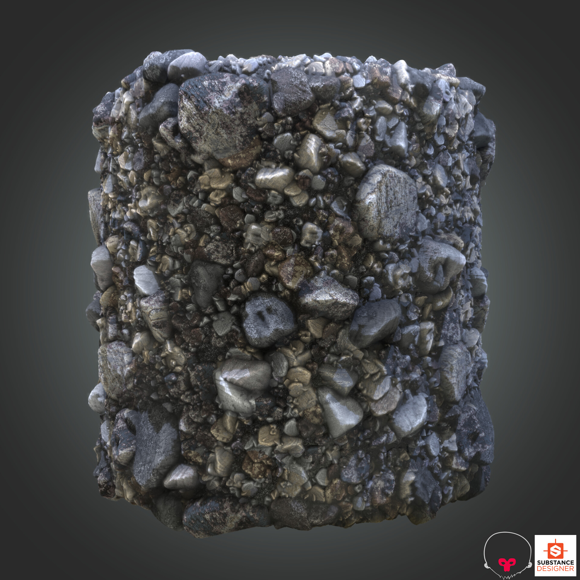 ArtStation - Rock Terrain for VR Game