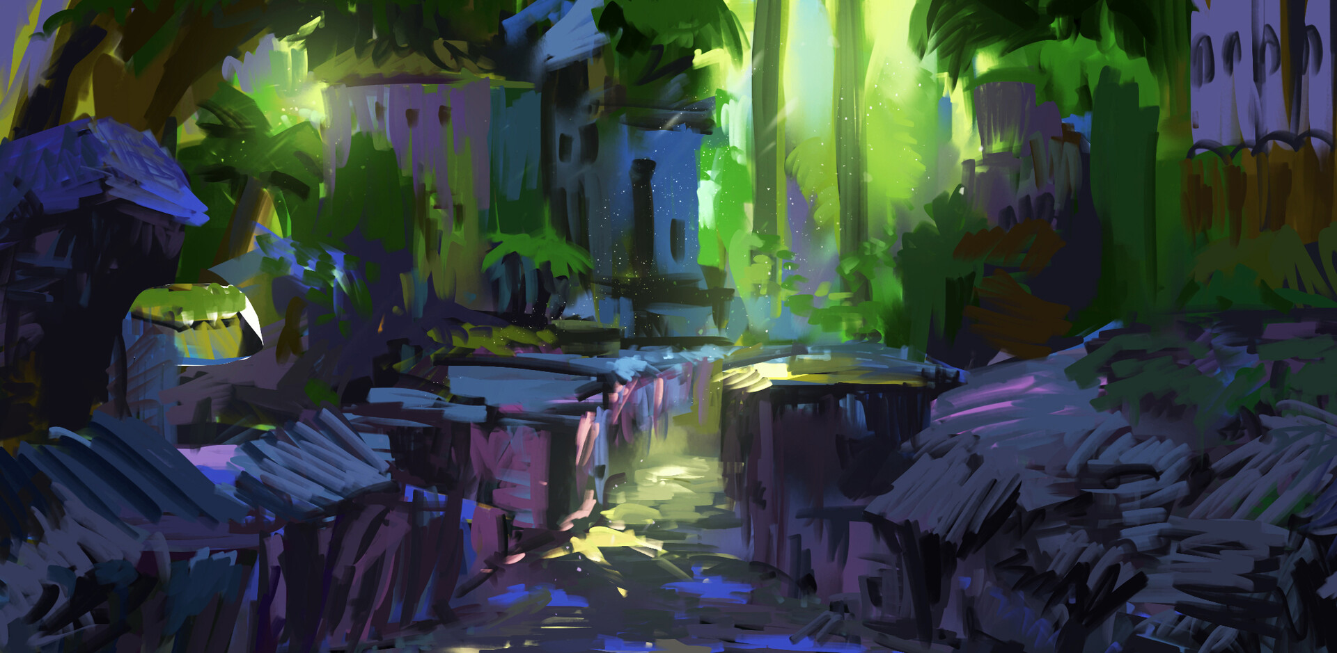 ArtStation - Color and light exploration