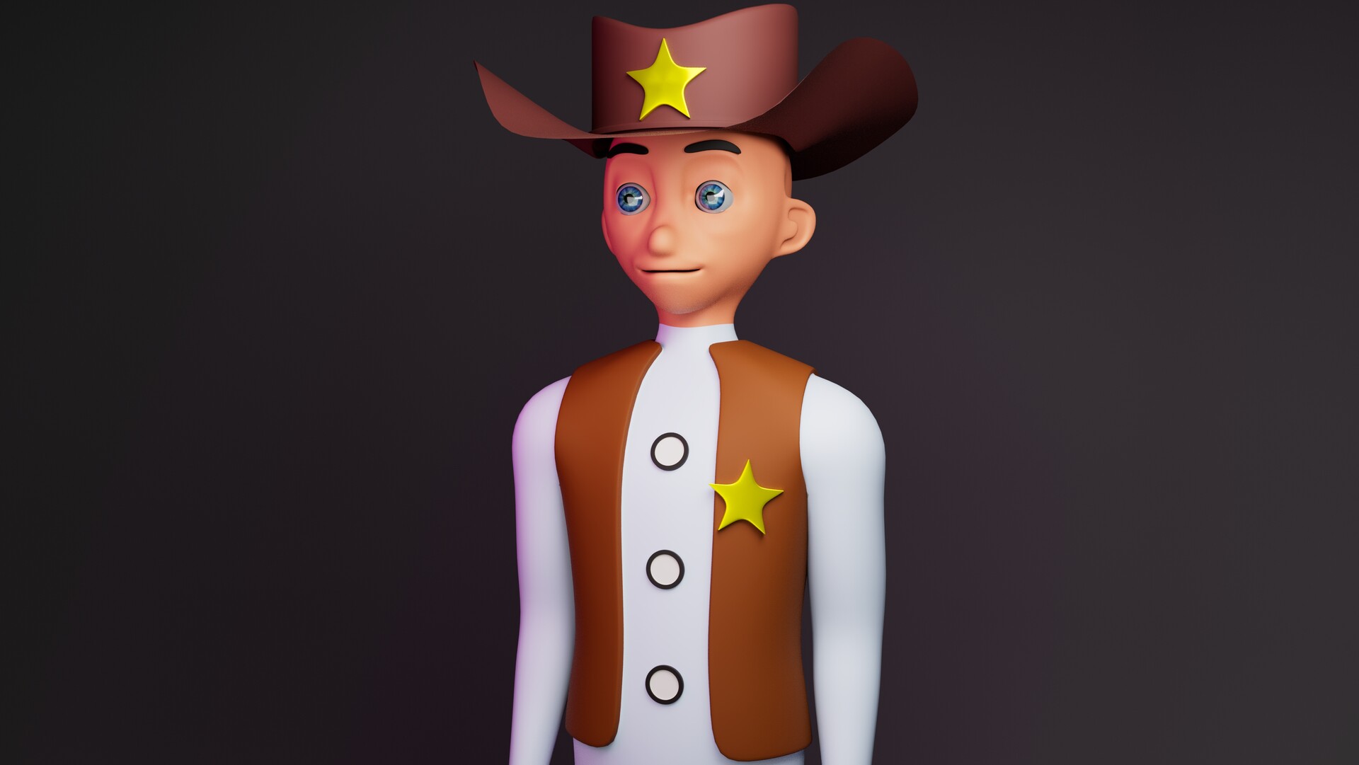 ArtStation - Cowboy character 3d model