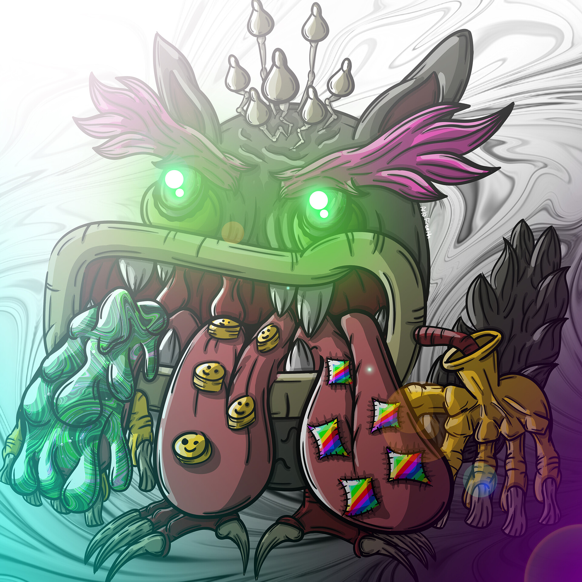 ArtStation - Cosa Monstra - Commission Piece