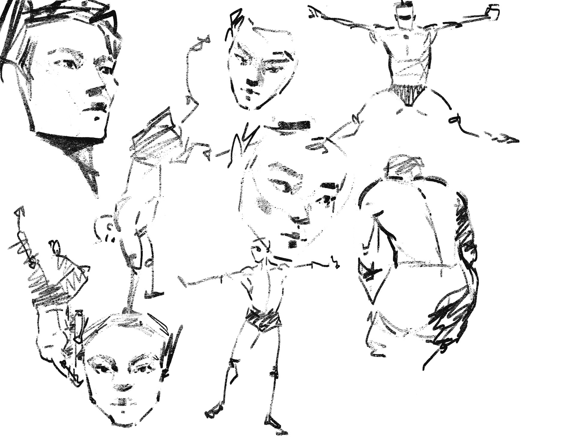 ArtStation - Daily sketches (매일 드로잉)