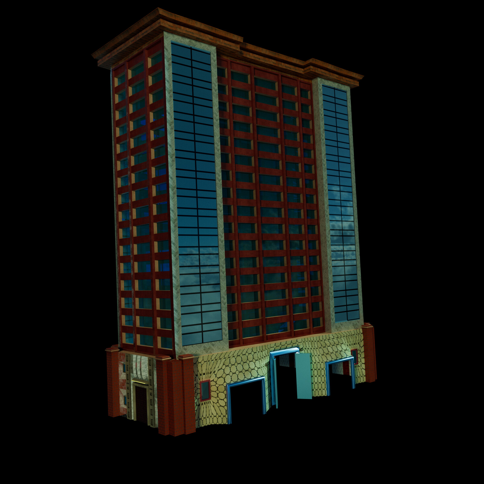 ArtStation - Hotel Building