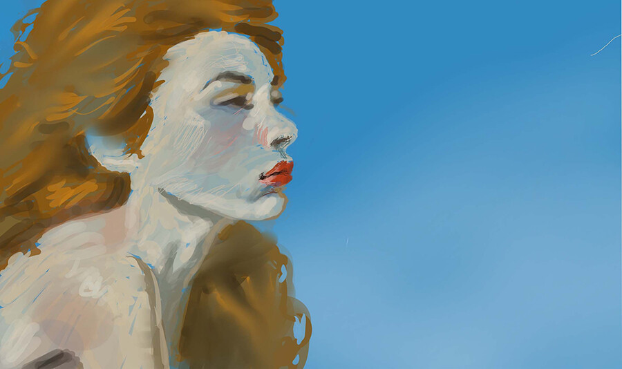 ArtStation - Some random portrait - Speed painting
