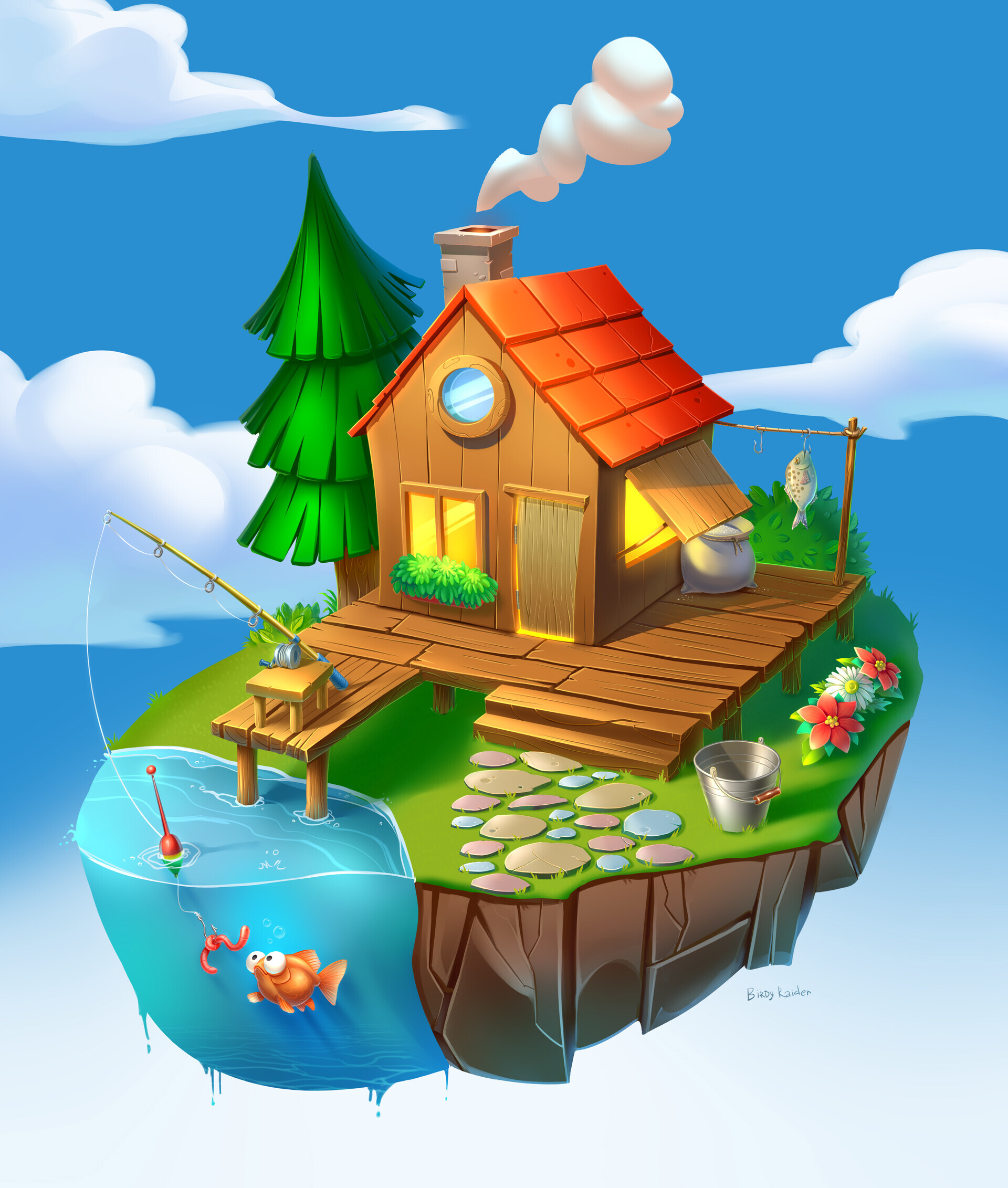ArtStation - Fisher house