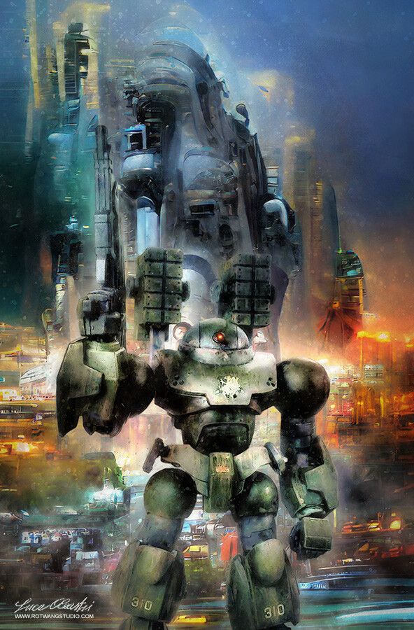 ArtStation - Mecha City