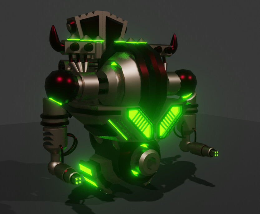 ArtStation - Mechanical Bull Robot