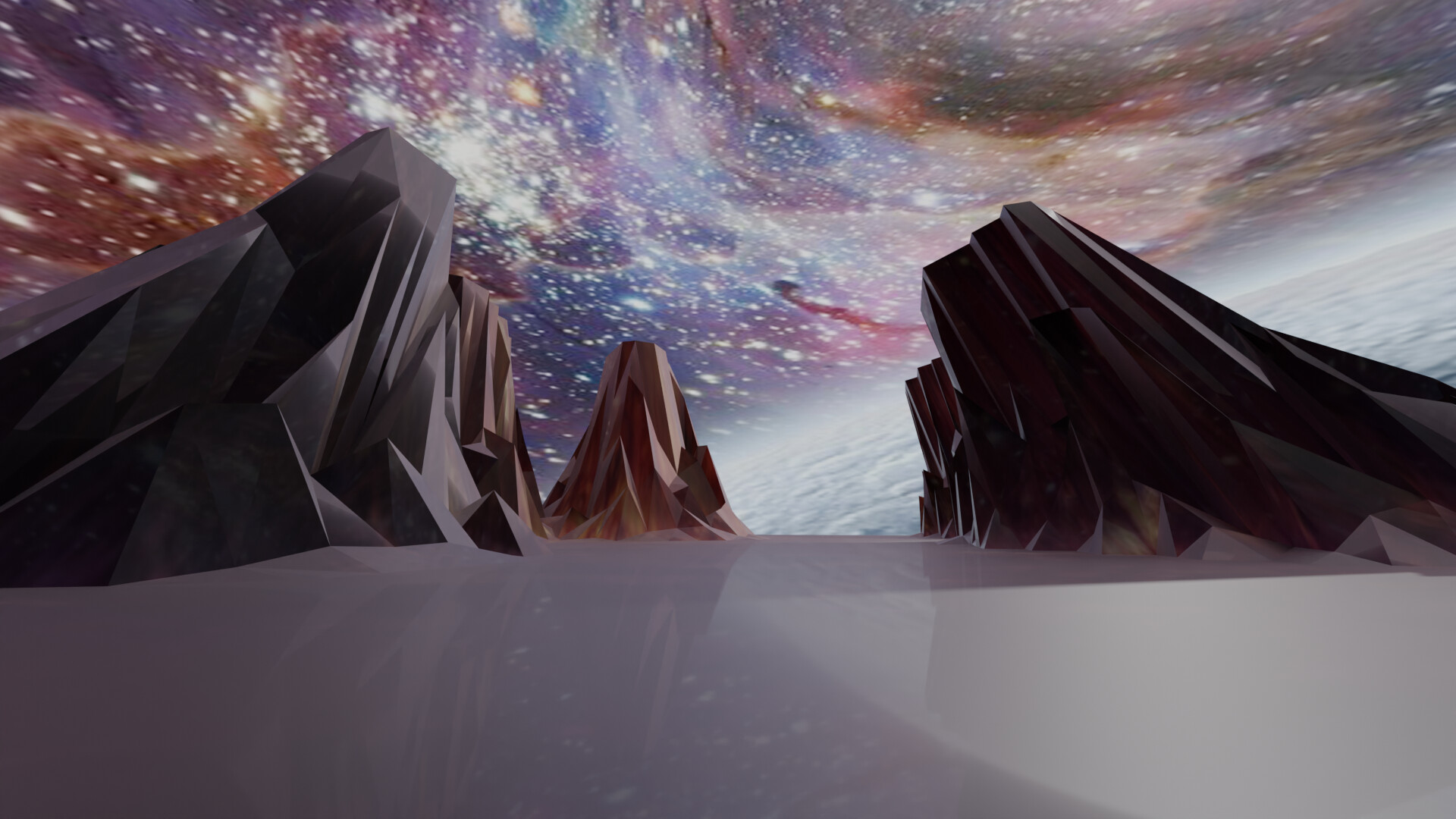 ArtStation - Crystal Mountains