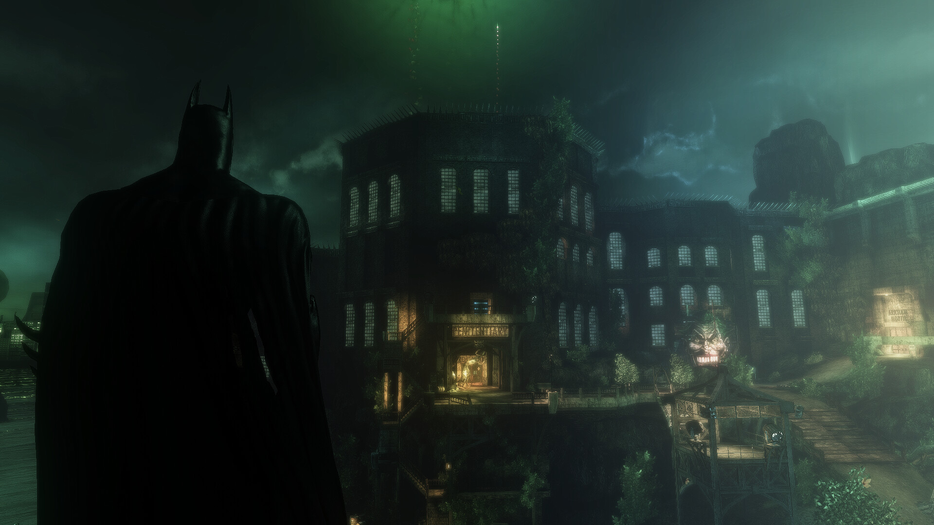 Batcave Arkham Asylum