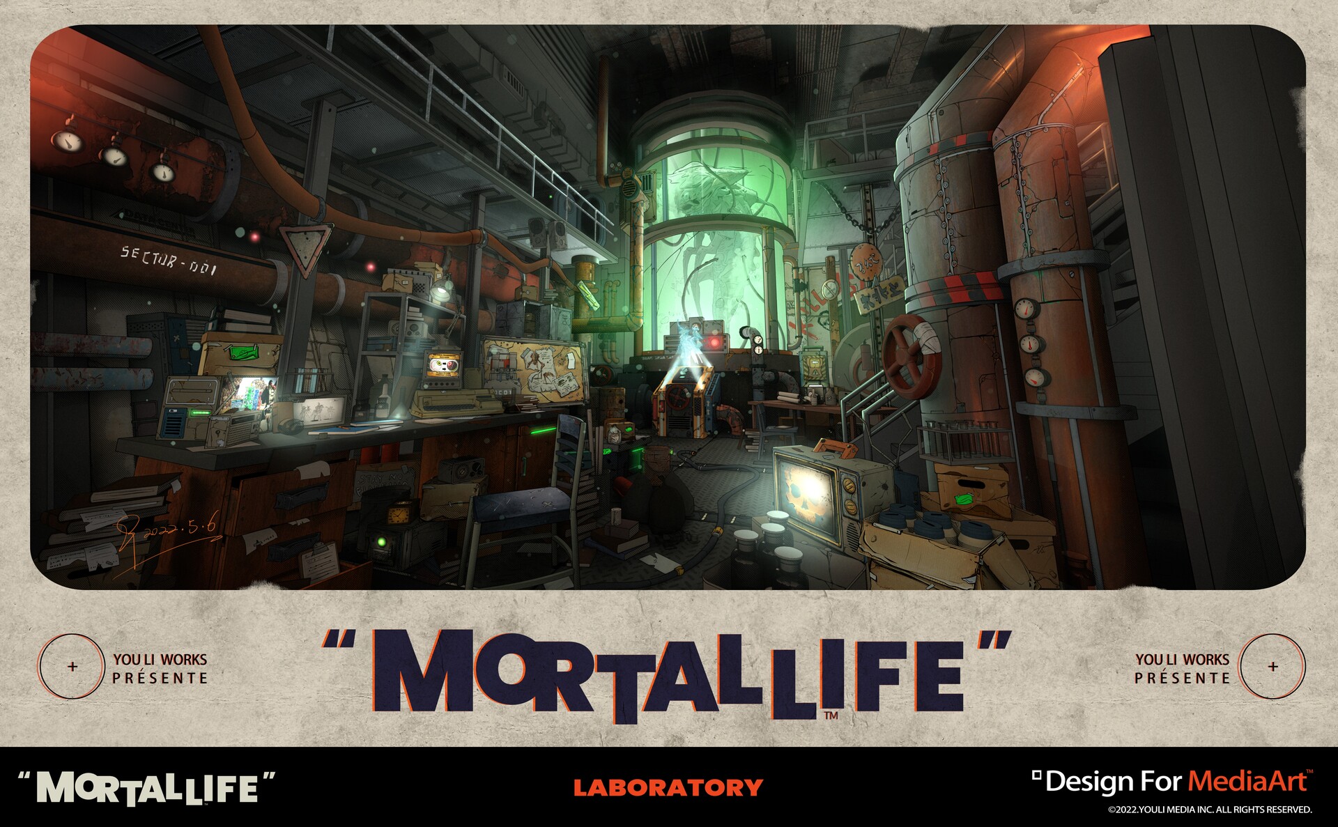 ArtStation - The Concept art of the BioLab