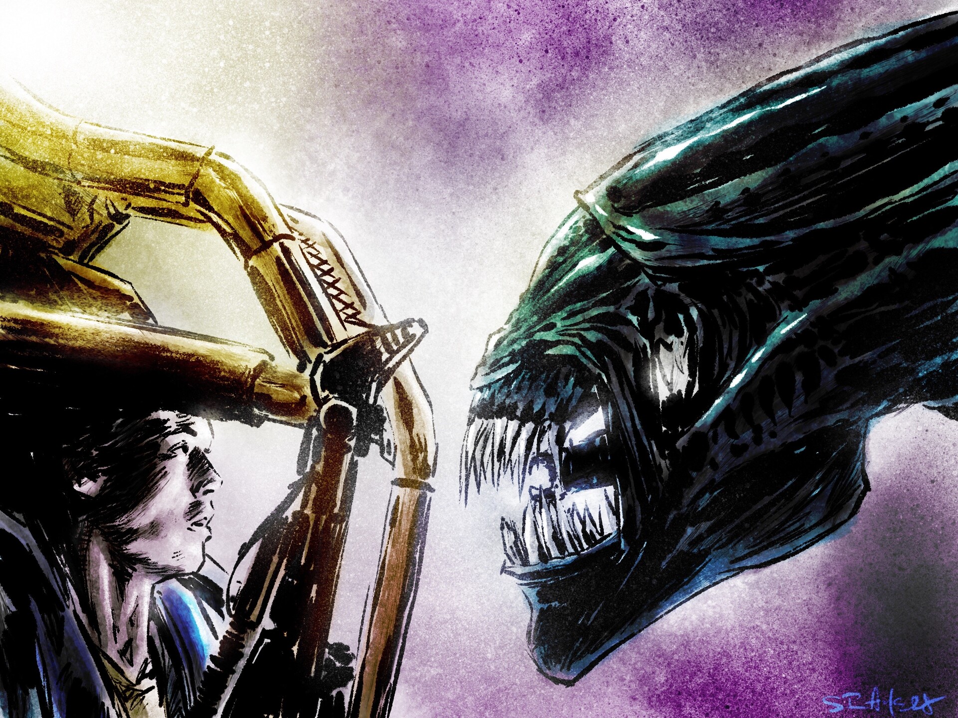 ArtStation - Alien Day 2022