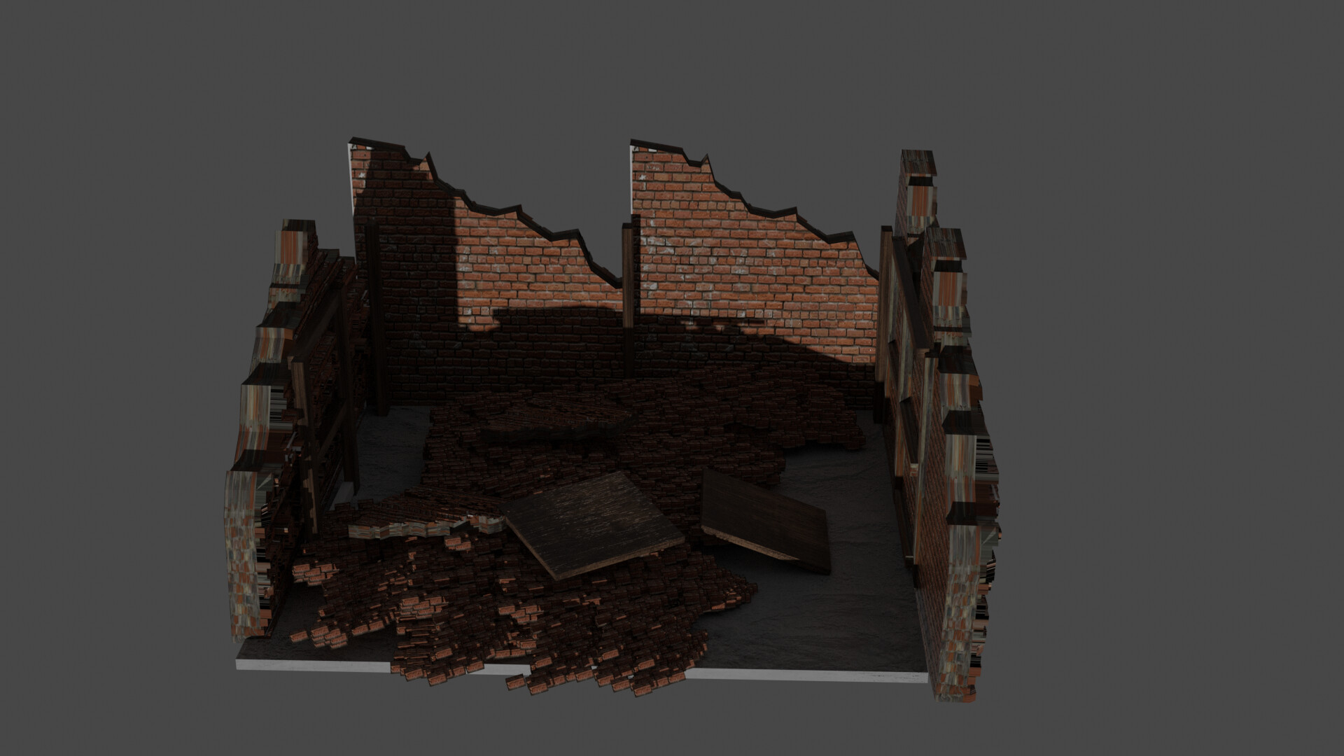 ArtStation - Broken building