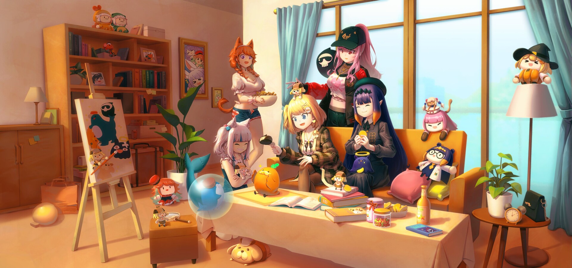 ArtStation - Holomyth!! \( ω )/