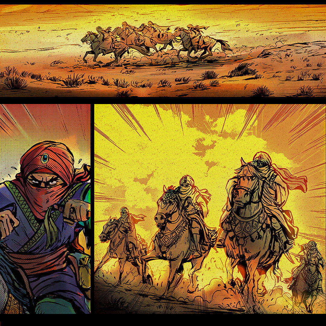 ArtStation - Battle of Khandaq