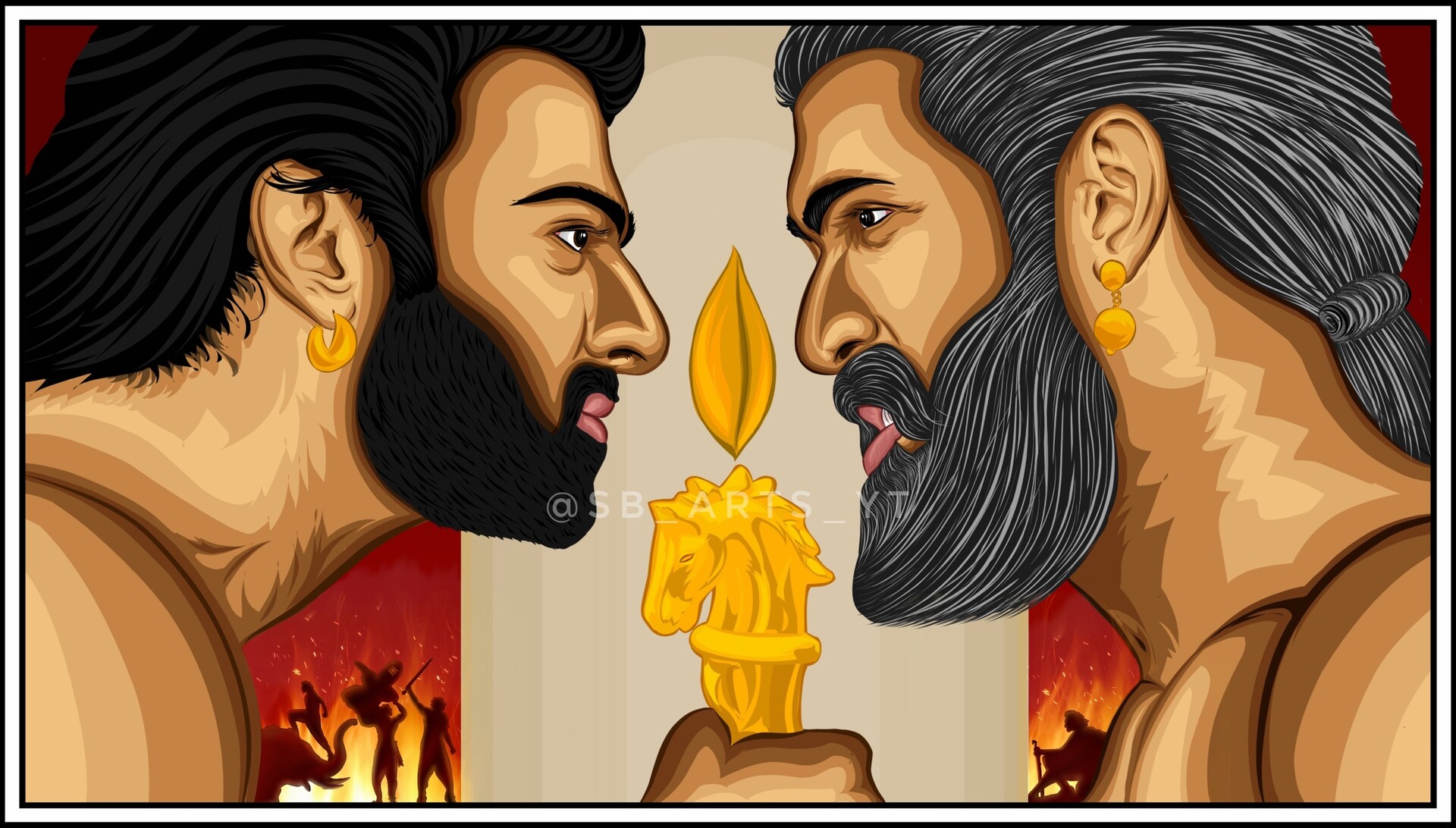 ArtStation - Bahubali Fan Art.