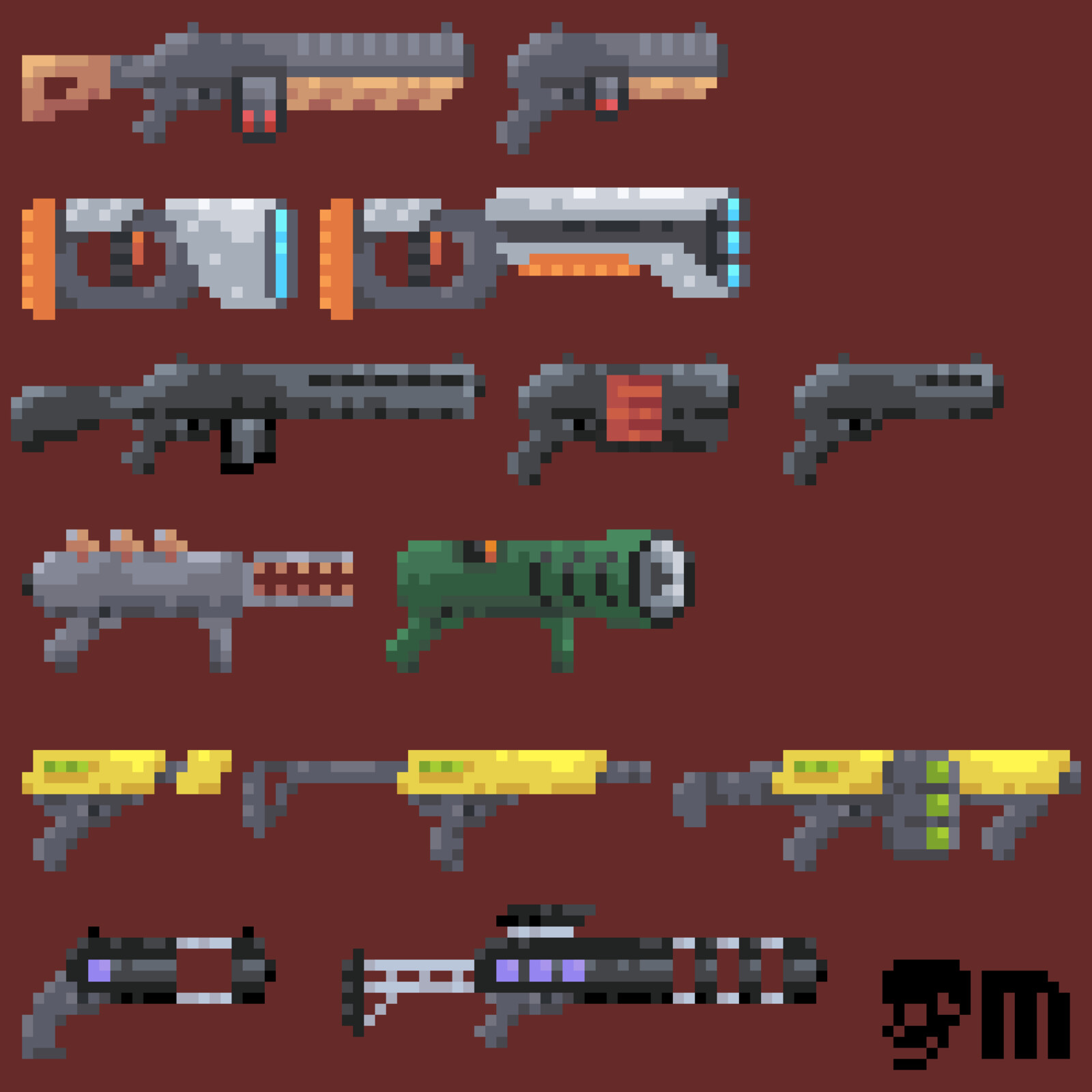 Misho - Guns concept art