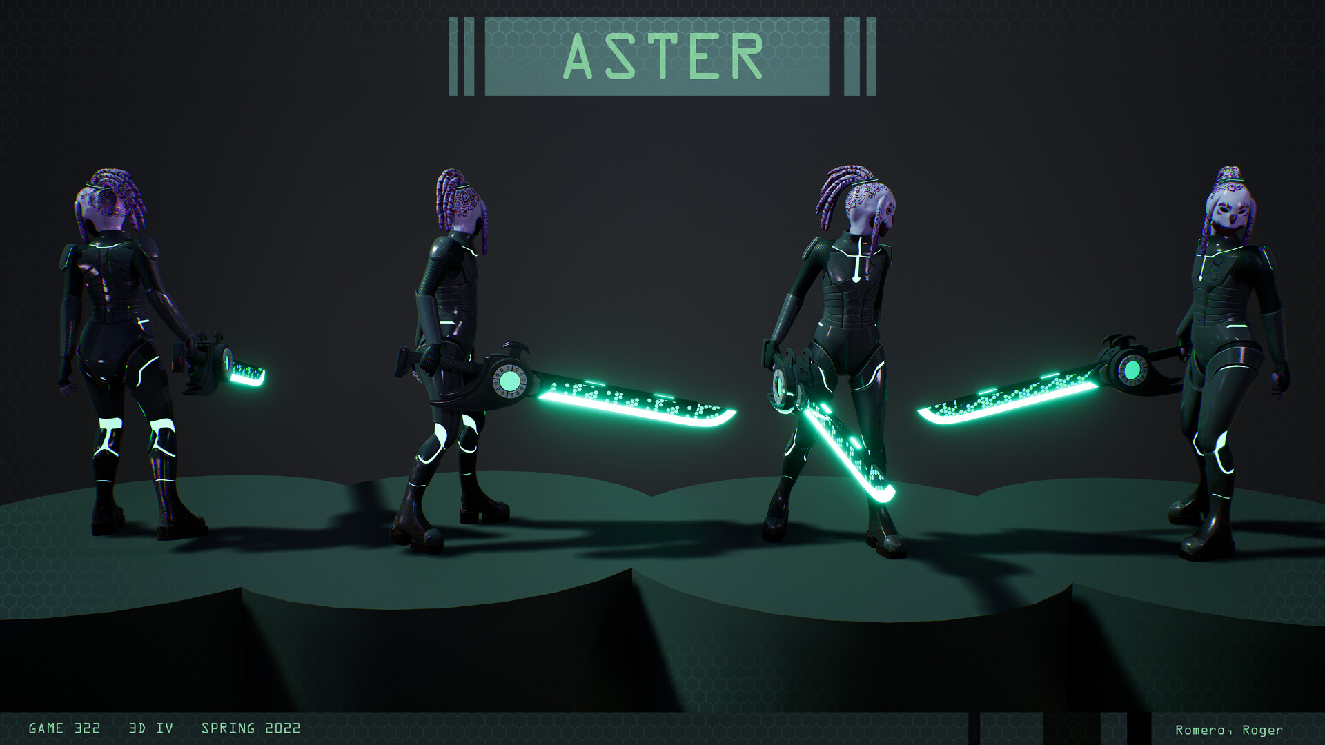 ArtStation - ASTER: Character Model