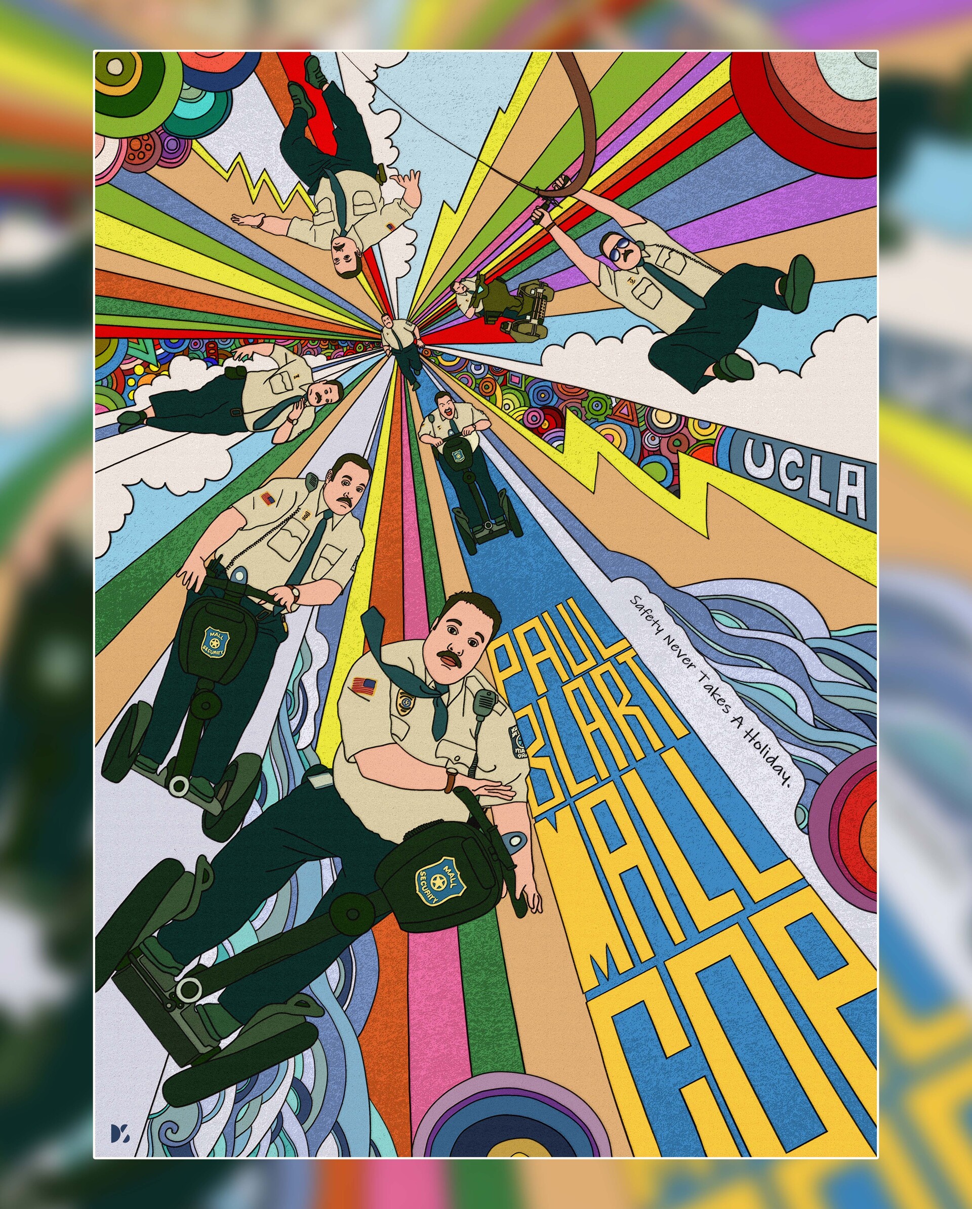 ArtStation - Fan Art Poster Paul Blart: Mall Cop By MaxthorDS