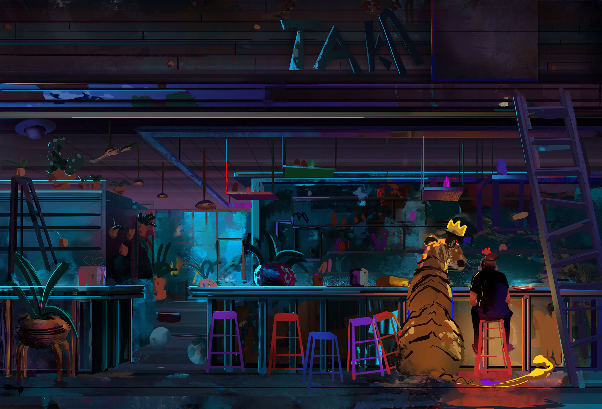 ArtStation - Midnight Bar