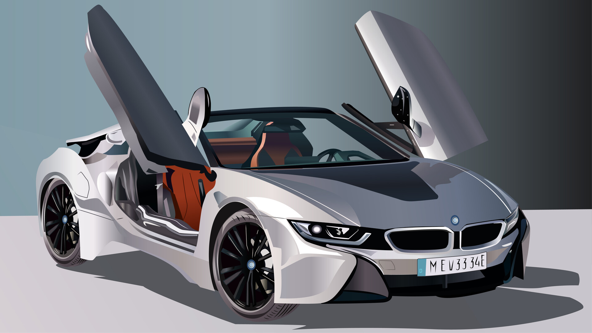 ArtStation - Car Vector Art
