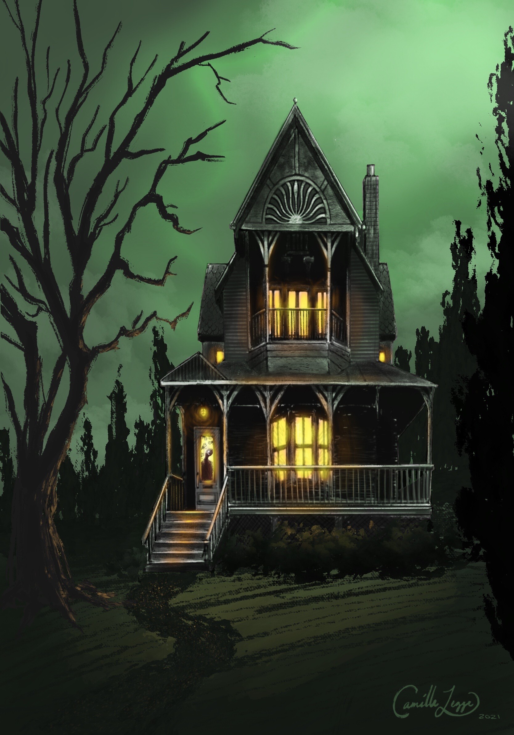 ArtStation - Haunted House