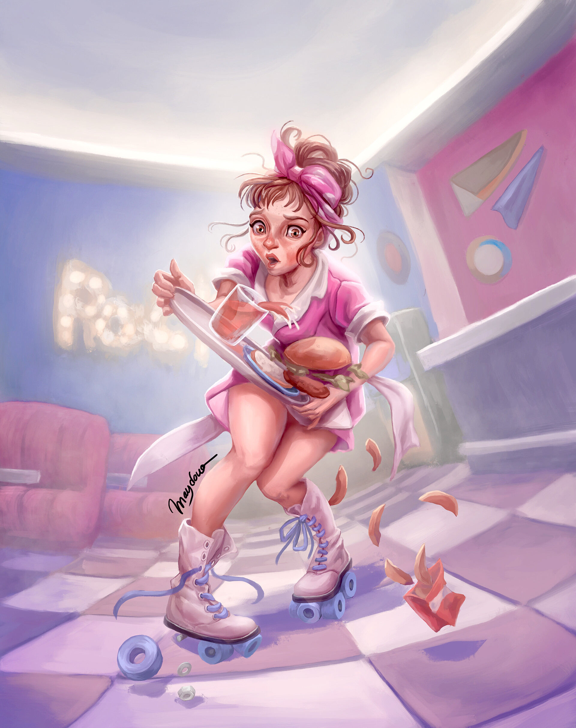 ArtStation - RollerSkating