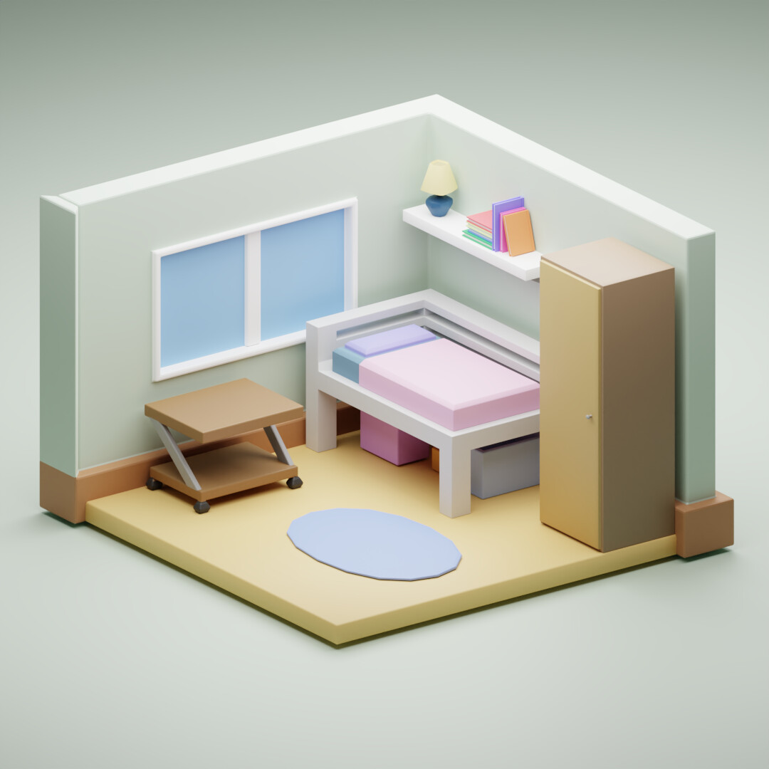 ArtStation - Isometric spaces