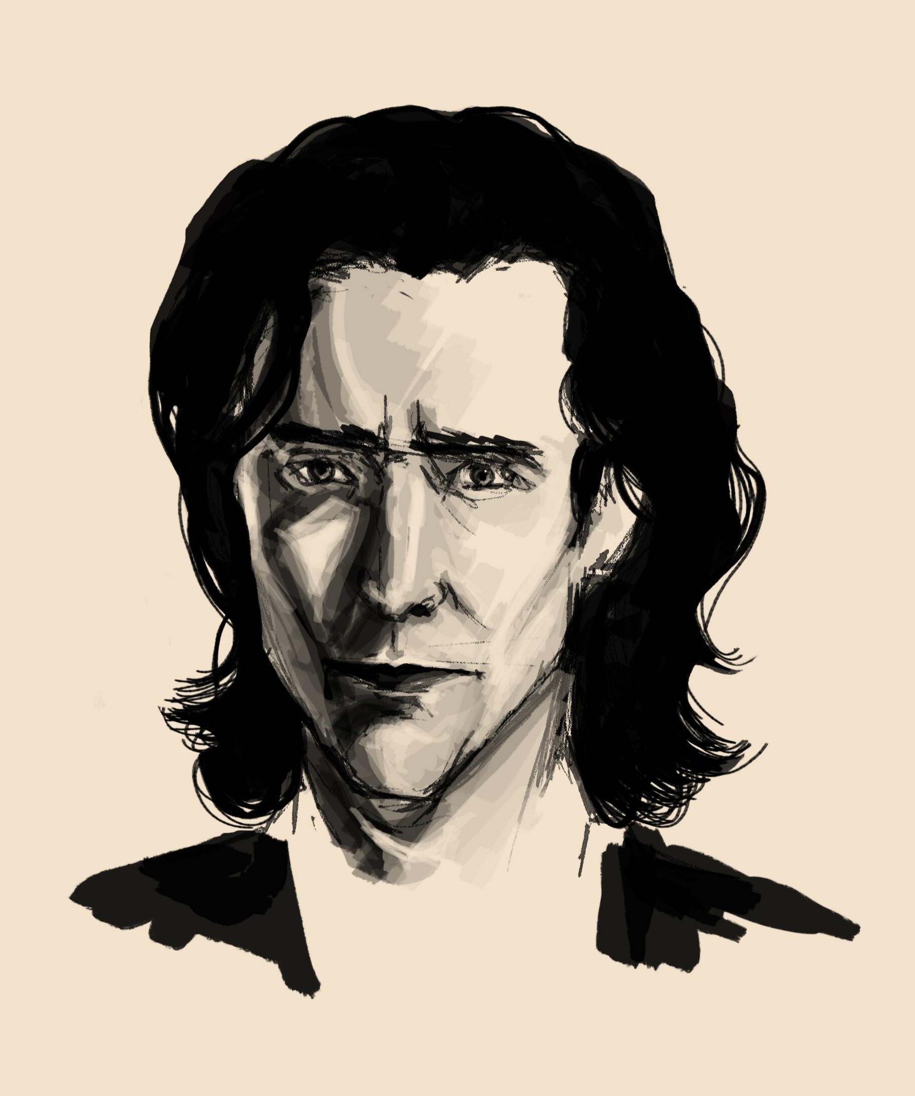 ArtStation - Loki portrait
