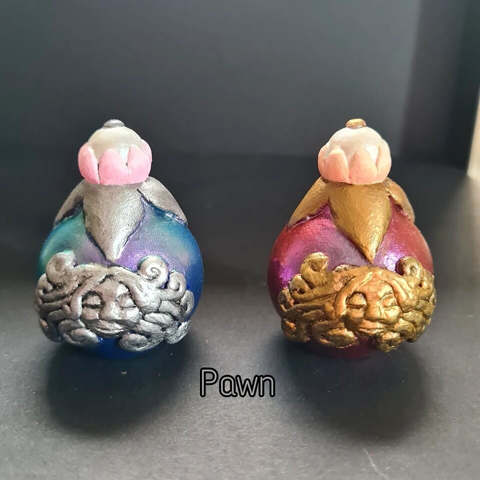 Louise Murphy - Art nouveau inspired chess set