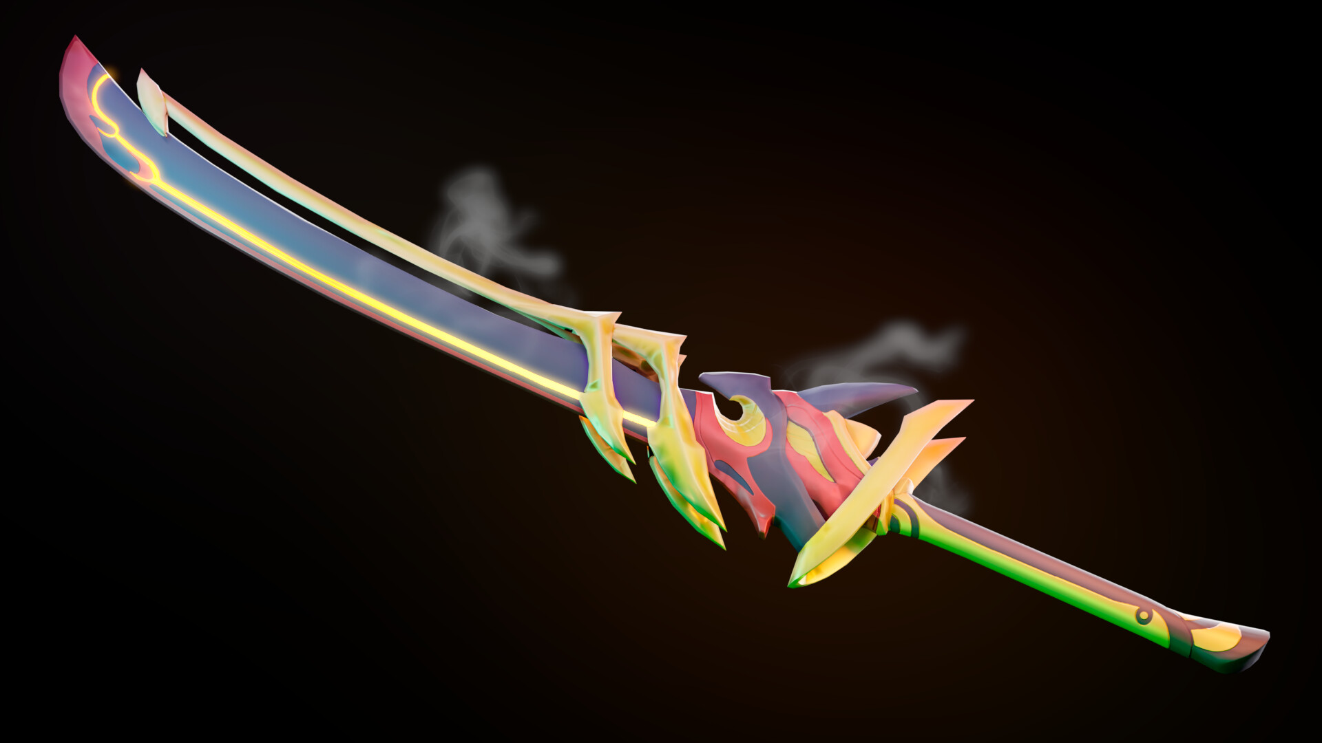 ArtStation - Sword of Genjin Impact