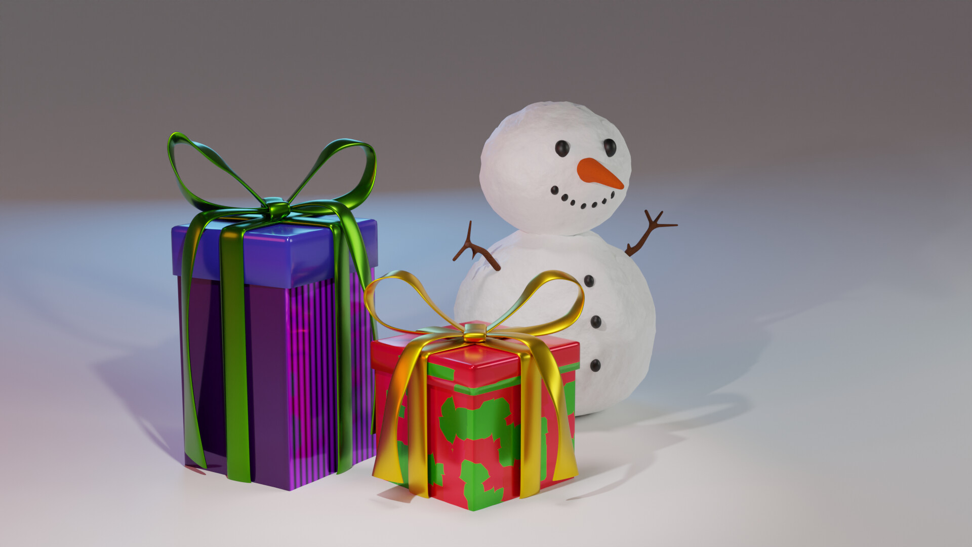 ArtStation - present snow