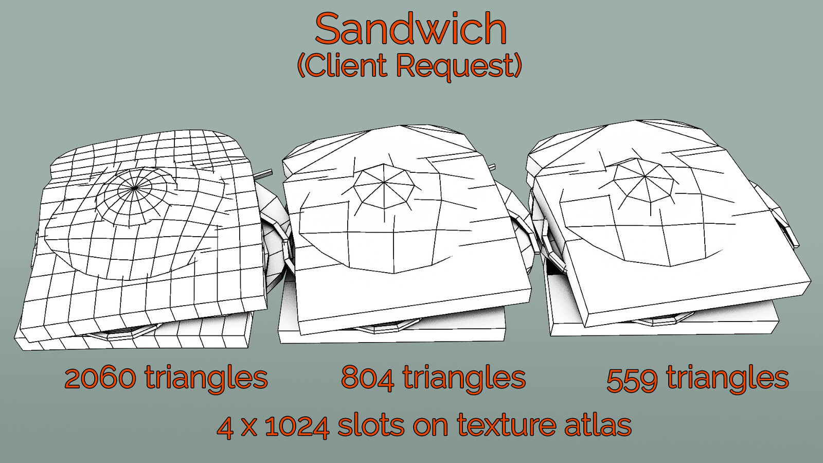 Casey DeWitt - Sandwich (Commission, Game Asset)