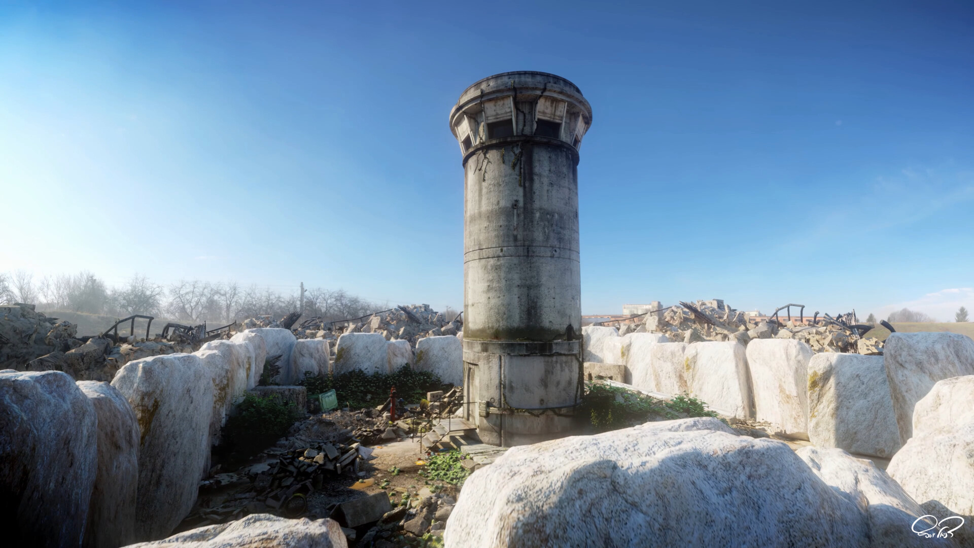 ArtStation - Abandoned Tower