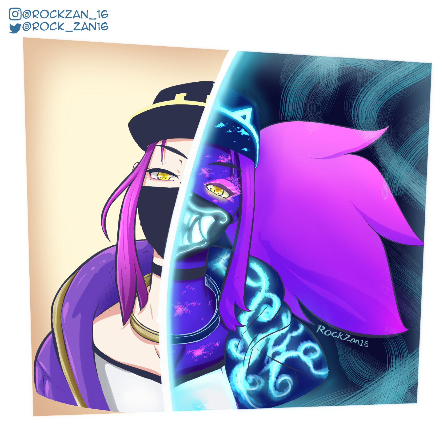 ArtStation - Akali KDA