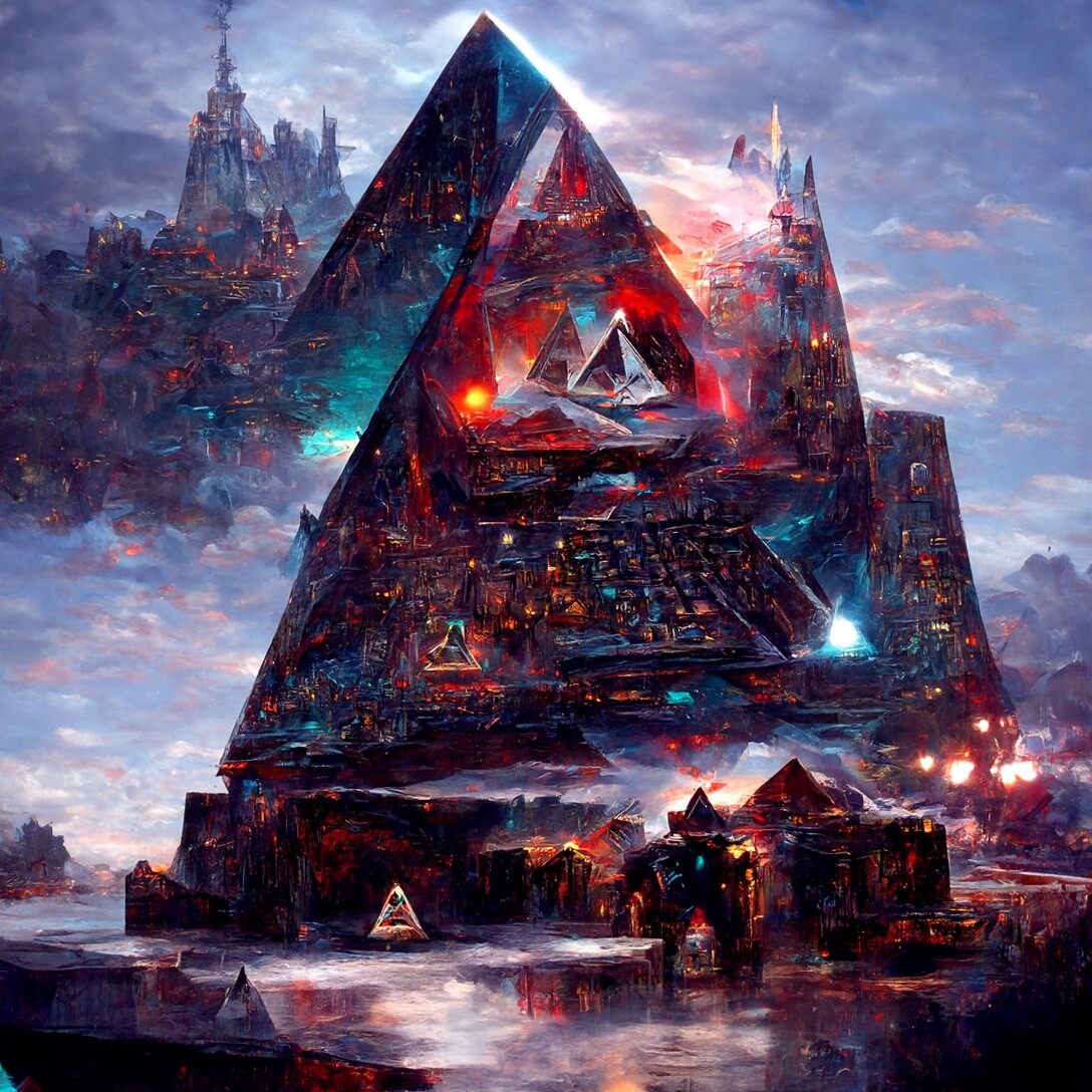 ArtStation - Cyber Pyramid