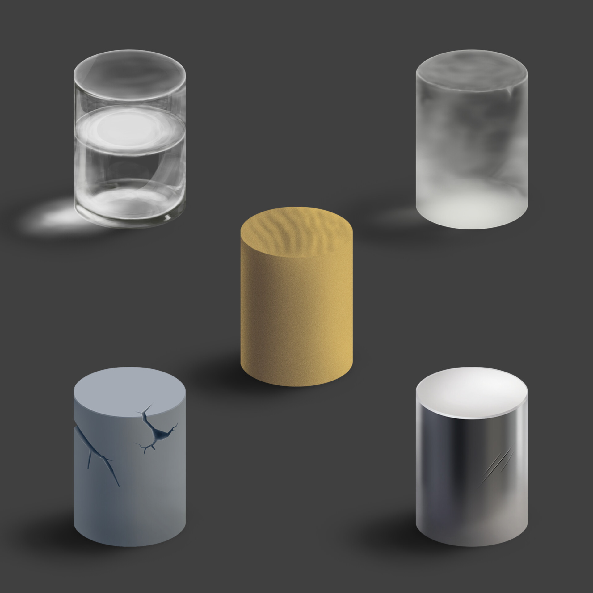 ArtStation - Material Study