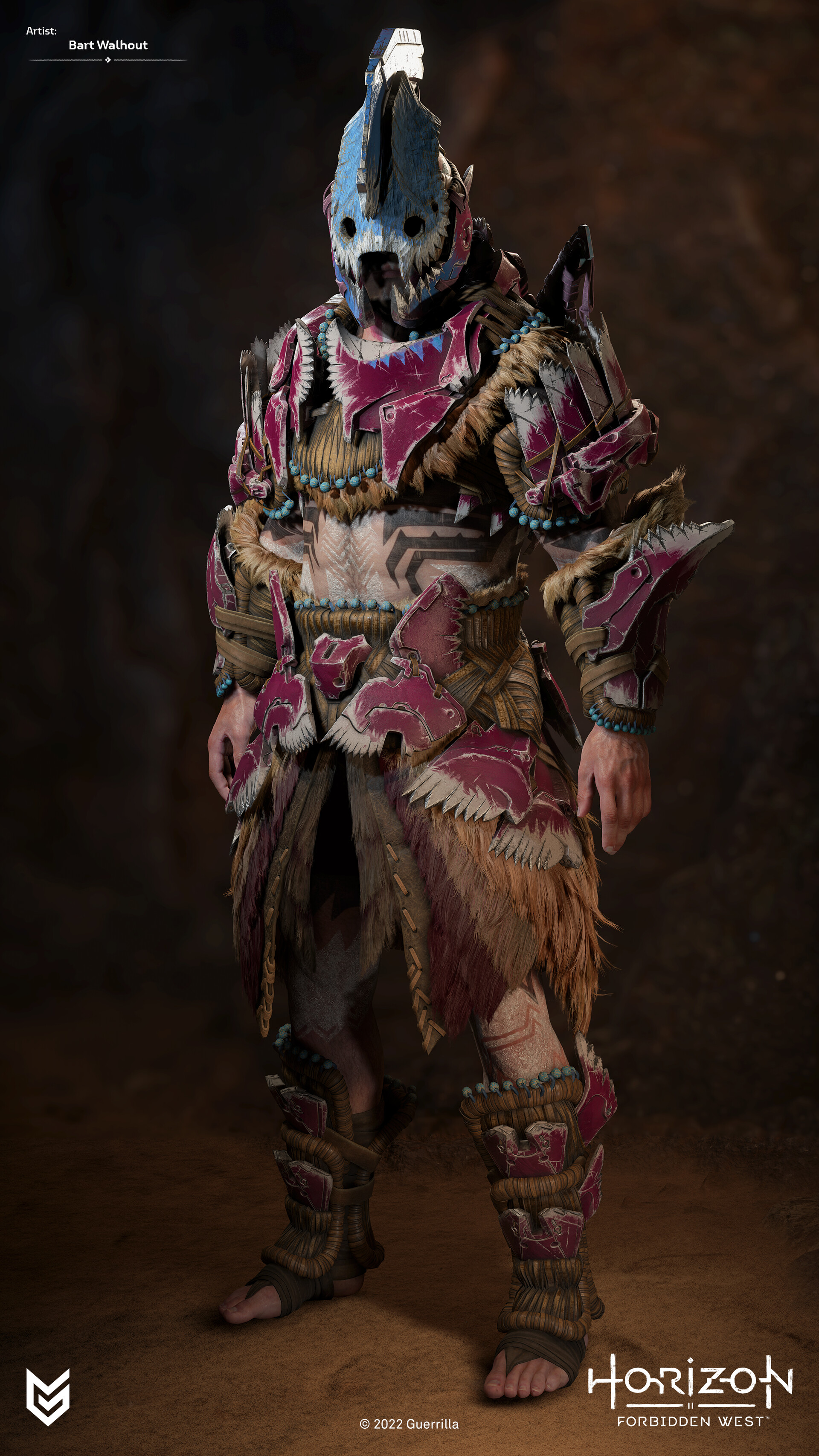 Bart Walhout - Horizon Forbidden West - Tenakth SkyClan BodyGuard