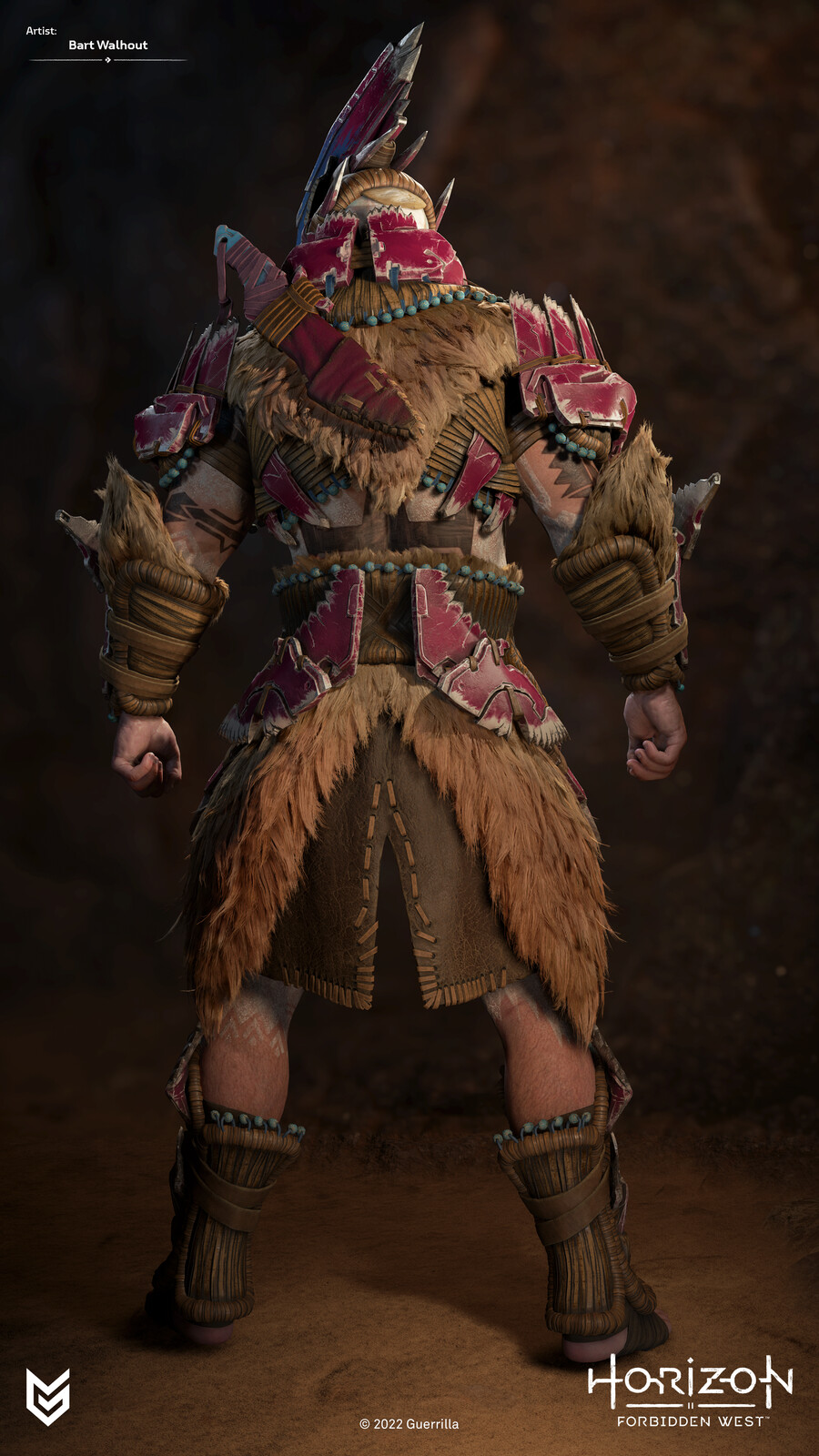 Bart Walhout - Horizon Forbidden West - Tenakth SkyClan BodyGuard