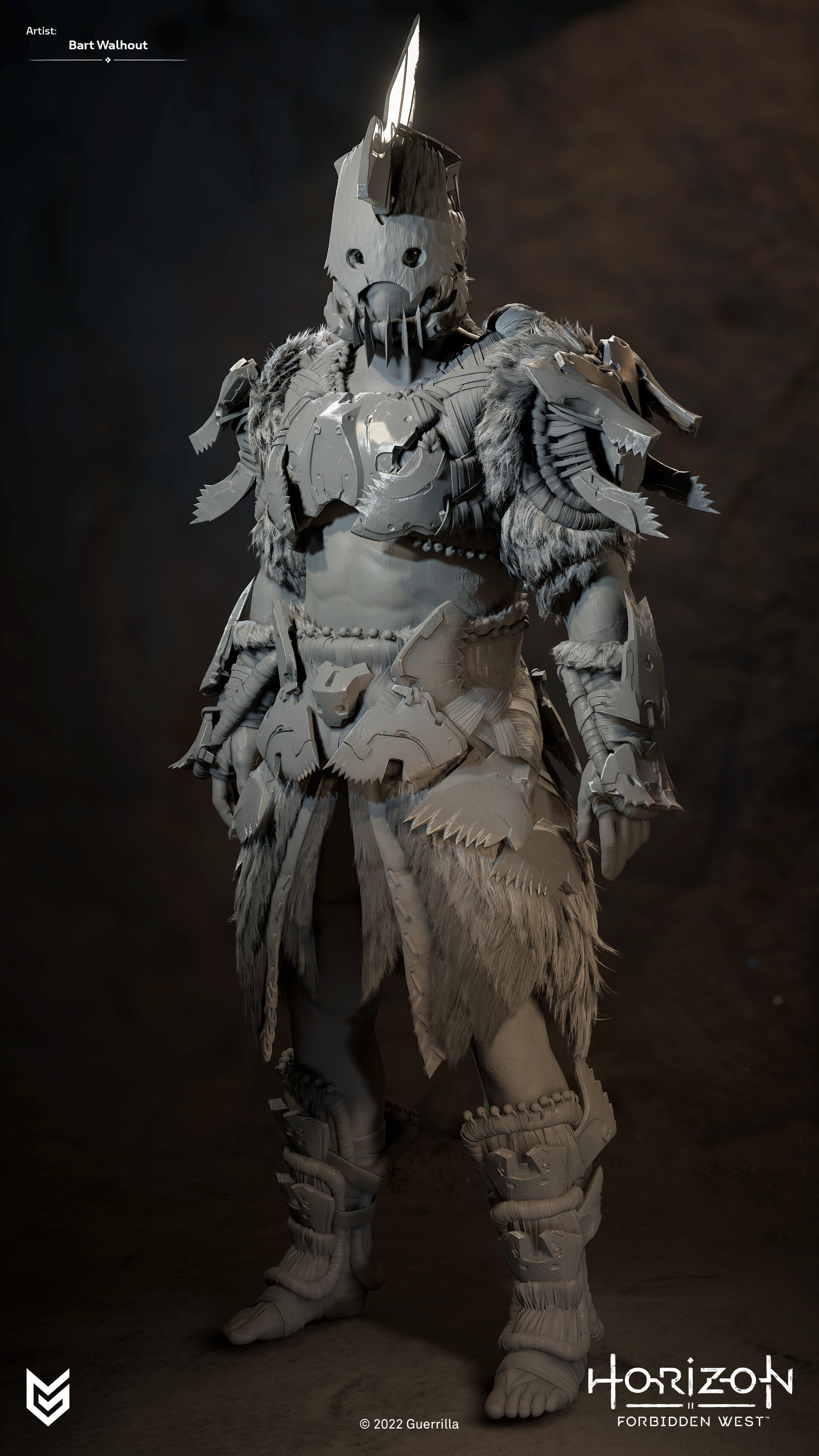 Bart Walhout - Horizon Forbidden West - Tenakth SkyClan BodyGuard